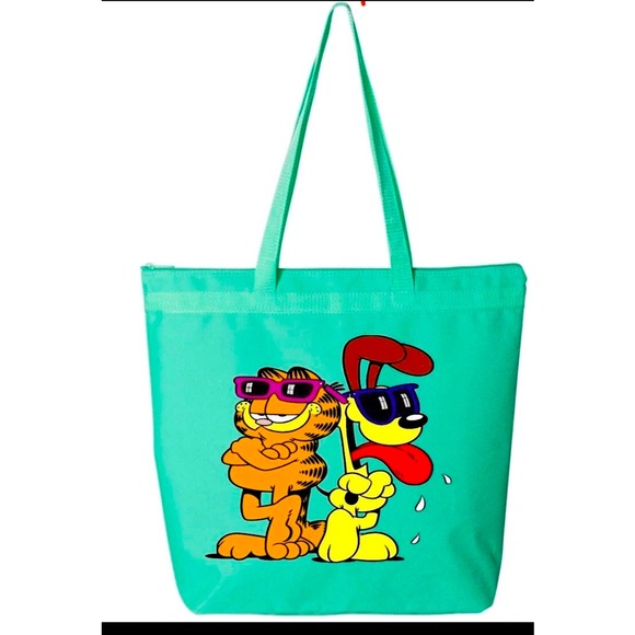 Bags | Garfield And Odie Tote Bag And Mask | Poshmark